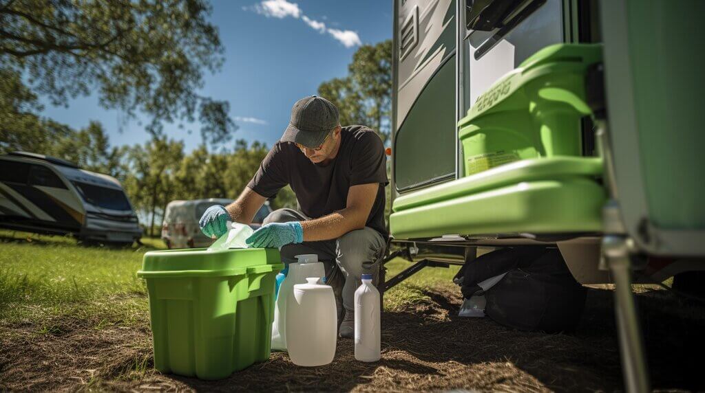 How to Use Portable Toilet Chemicals - Pioneer Potties